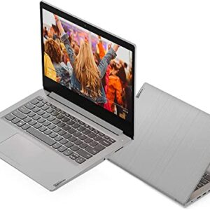 Lenovo IdeaPad Lightweight Laptop (2023 Model), 14" FHD Display, Dual Core Intel i3-1115G4 (Upto 4.1GHz,Beats i5-1030G7), 12GB RAM, 256GB NVMe SSD, Wi-Fi 6, Bluetooth, HDMI, Win 11 +MarxsolCables