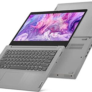 Lenovo IdeaPad Lightweight Laptop (2023 Model), 14" FHD Display, Dual Core Intel i3-1115G4 (Upto 4.1GHz,Beats i5-1030G7), 12GB RAM, 256GB NVMe SSD, Wi-Fi 6, Bluetooth, HDMI, Win 11 +MarxsolCables