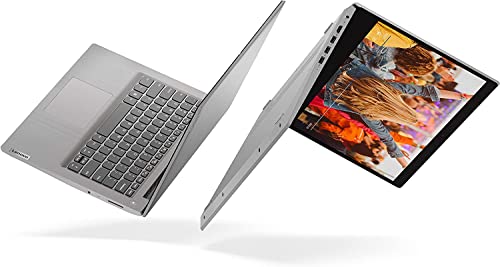 Lenovo IdeaPad Lightweight Laptop (2023 Model), 14" FHD Display, Dual Core Intel i3-1115G4 (Upto 4.1GHz,Beats i5-1030G7), 12GB RAM, 256GB NVMe SSD, Wi-Fi 6, Bluetooth, HDMI, Win 11 +MarxsolCables