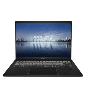 msi summit e16 flip 16" qhd+ 165hz touch 2-in-1 laptop: intel core i7-1360p, rtx 4060, 32gb ddr5, 2tb nvme ssd, 360 flip, pen, win 11 pro: ink black a13vft-060us