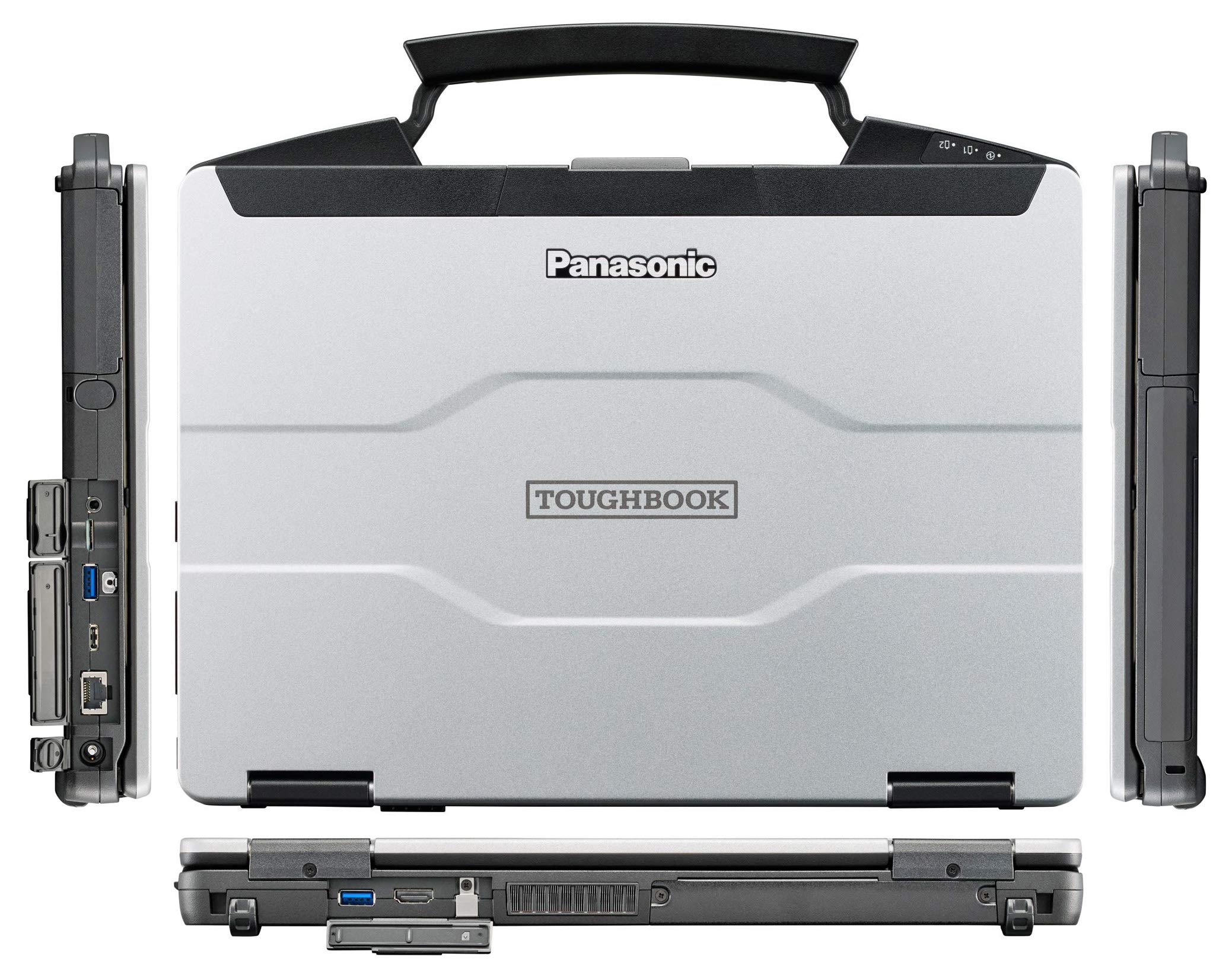 Toughbook 55, FZ-55, MK1, Intel Core i5-8365U, 1.6GHz up to 4.1GHz, 6MB Cache, 14.0" HD Non-Touch, 8GB, 512GB SSD, HDMI, BT, USB-Ax2,USB-Cx1, LAN, Webcam, Backlit Keyboard, Windows 10 Pro (Renewed)