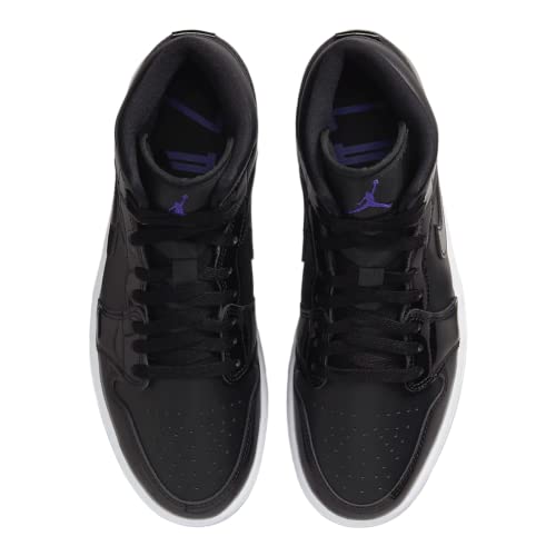 Nike Air Jordan 1 Mid Men's Shoes Black/Dark Concord-White DV1308-004 11