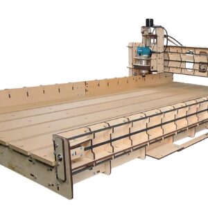 BobsCNC Quantum Max CNC Router Kit with the Router Included (50.5" x 24" cutting area and 3.8" Z travel)