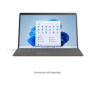 Microsoft 13" Multi-Touch Surface Pro X Tablet, SQ2, 16GB RAM, 256GB SSD, Adreno 690 GPU, PixelSense 10-Point Touch Display, Windows 10 Pro (Wi-Fi Only, Platinum) (Renewed)