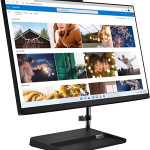 Lenovo IdeaCentre AIO 3i AIO Desktop 23.8" FHD IPS Anti-Glare Display 11th Generation Intel i3-1115G4 Processor 16GB RAM 1TB SSD Intel UHD Graphics Harman Kardon Win11 Black + HDMI Cable