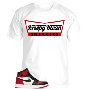 jordan sneaker match t-shirts, krispy klean