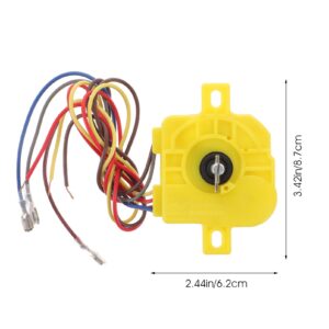 DOITOOL Washing Machine Control Timer with Universal Knob for Semi-Automatic Double-Cylinder Washing Machine