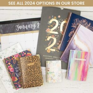 bloom daily planners 2024 Pocket Planner - 4” x 6” - (January 2024 - December 2024) - MINI Weekly/Monthly Agenda Organizer & Calendar Book - Good Things Are Coming