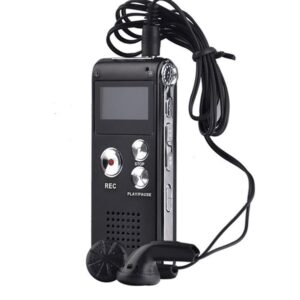 Paranormal Ghost Hunting Equipment Digital EVP Voice Activated Recorder USB US 8GB (Black)