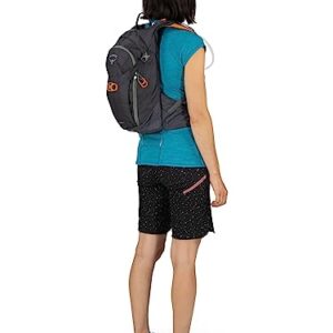 Osprey Salida 12L Women's Biking Backpack with Hydraulics Reservoir, Space Travel Grey