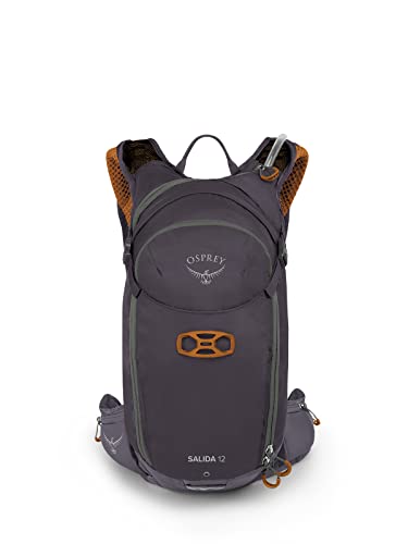 Osprey Salida 12L Women's Biking Backpack with Hydraulics Reservoir, Space Travel Grey