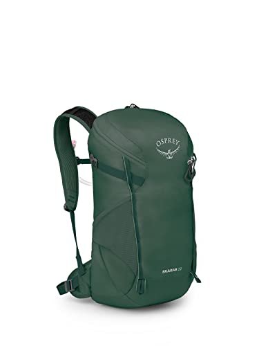 Osprey Skarab 22L Men's Hiking Backpack with Hydraulics Reservoir, Tundra Green