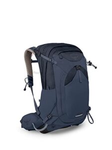 osprey mira 22l women's hiking backpack with hydraulics reservoir, anchor blue