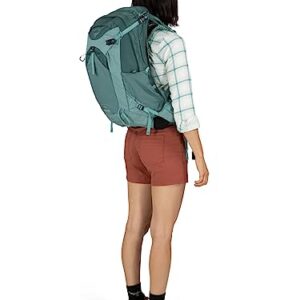 Osprey Mira 22L Women's Hiking Backpack with Hydraulics Reservoir, Anchor Blue