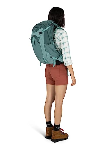 Osprey Mira 22L Women's Hiking Backpack with Hydraulics Reservoir, Anchor Blue