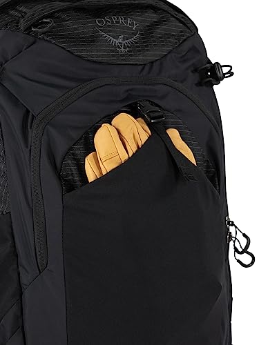 Osprey Manta 34L Men's Hiking Backpack with Hydraulics Reservoir, Black