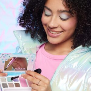 Petite 'N Pretty - Paradise on Ice Eye and Cheek Palette for Kids, Children, Tweens and Teens - Glittering Shades - As Seen on Tik Tok