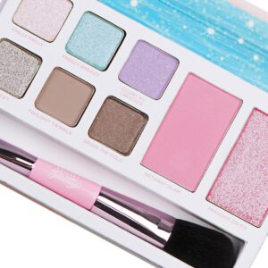 Petite 'N Pretty - Paradise on Ice Eye and Cheek Palette for Kids, Children, Tweens and Teens - Glittering Shades - As Seen on Tik Tok