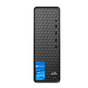 hp newest slim desktop, intel celeron j4025, 16gb ram, 1tb pcie ssd, hdmi, rj-45, wi-fi, bluetooth, wired keyboard & mouse, windows 11 home, black