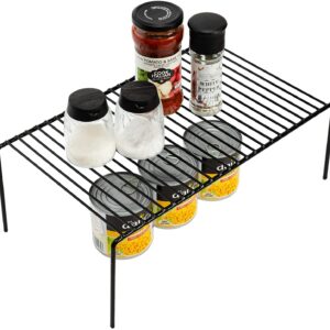 ARCCI Kitchen Cabinet Shelf Organizer Set of 6, Medium (13 x 9.4 inch) Rustproof Metal Wire Pantry Storage Shelves, Dish Plate Racks for Cabinets, Freezer, Counter, Cupboard Organizers and Storage