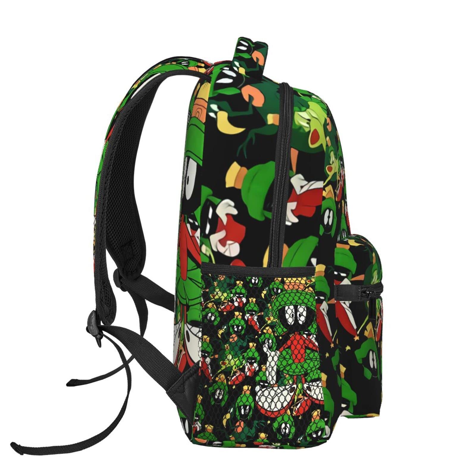 DHOUTSL Backpack Marvin Anime The Martian Laptop Backpack Unisex Multipurpose Double Shoulder Bag for Travle Camping Hiking Work Gifts