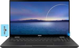 asus zenbook flip 15.6" fhd 2-in-1 touchscreen (intel 11th gen 4-core i7-1165g7, 16gb ram, 1tb ssd, gtx 1650 max-q ) ips 1080p business laptop, backlit, 2 x thunderbolt 4, windows 11, q528eh (renewed)