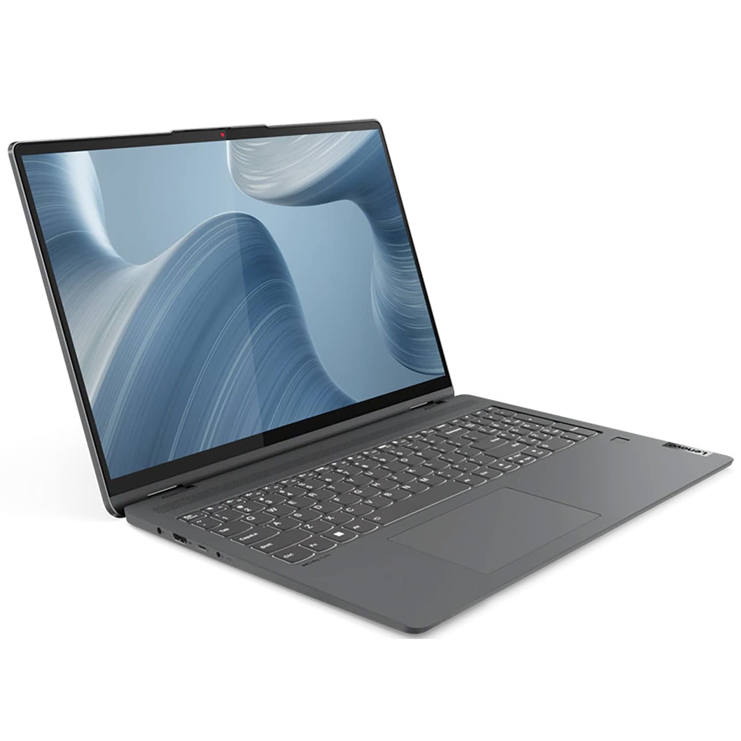 Lenovo Flex 5 16" Touch 2.5K 2-in-1 Laptop, 12th Gen Intel 10 Cores i7-1255U, 16GB LPDDR4x RAM, 2TB PCIe SSD, WiFi 6, Bluetooth 5.1, Backlit Keyboard, Windows 11, BROAGE 64GB Flash Stylus