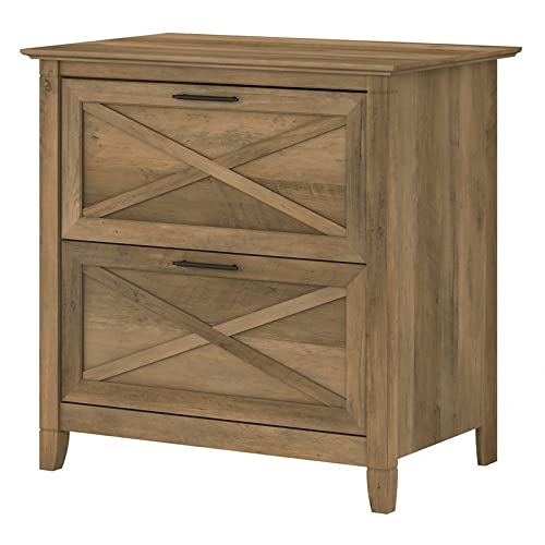 Bush Furniture UrbanPro 2 Drawers Contemporary Wood Lateral File Cabinet in Pine