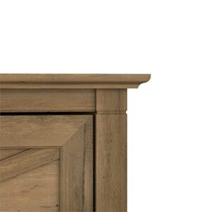 Bush Furniture UrbanPro 2 Drawers Contemporary Wood Lateral File Cabinet in Pine