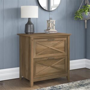 Bush Furniture UrbanPro 2 Drawers Contemporary Wood Lateral File Cabinet in Pine