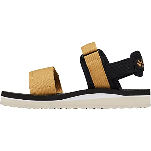 Columbia Via™ Sandal Black/Dark Stone 9 B (M)