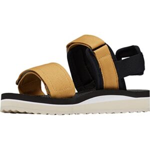 Columbia Via™ Sandal Black/Dark Stone 9 B (M)