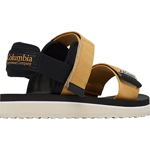 Columbia Via™ Sandal Black/Dark Stone 9 B (M)