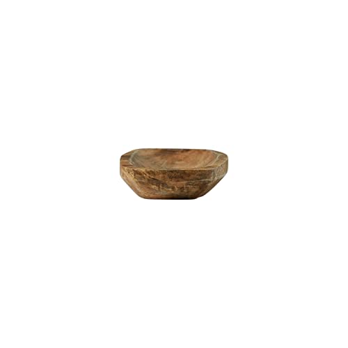 Creative Co-Op Boho Oval Wood, Natural Tray