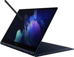 samsung galaxy book pro 360 2-in-1 laptop, 13.3" amoled fhd touchscreen, intel quard-core i7 1165g7, 8gb lpddr4x ram, 256gb pcie ssd, wifi 6, bluetooth v5.1, thunderbolt 4, s-pen, windows 11