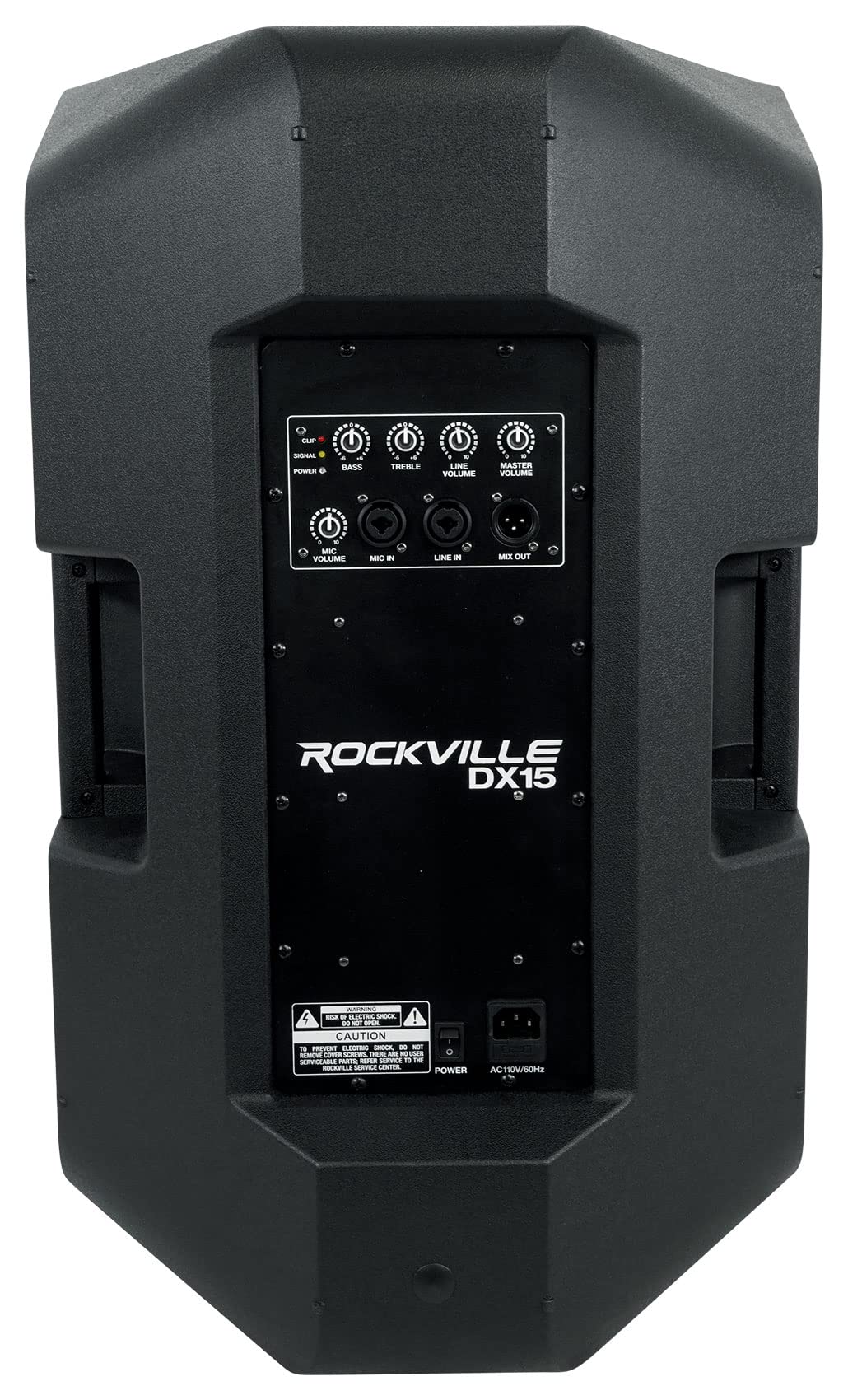 Rockville 2 DX15 15" Class D 2000w Powered Active DJ PA Speakers 500w RMS! Loud