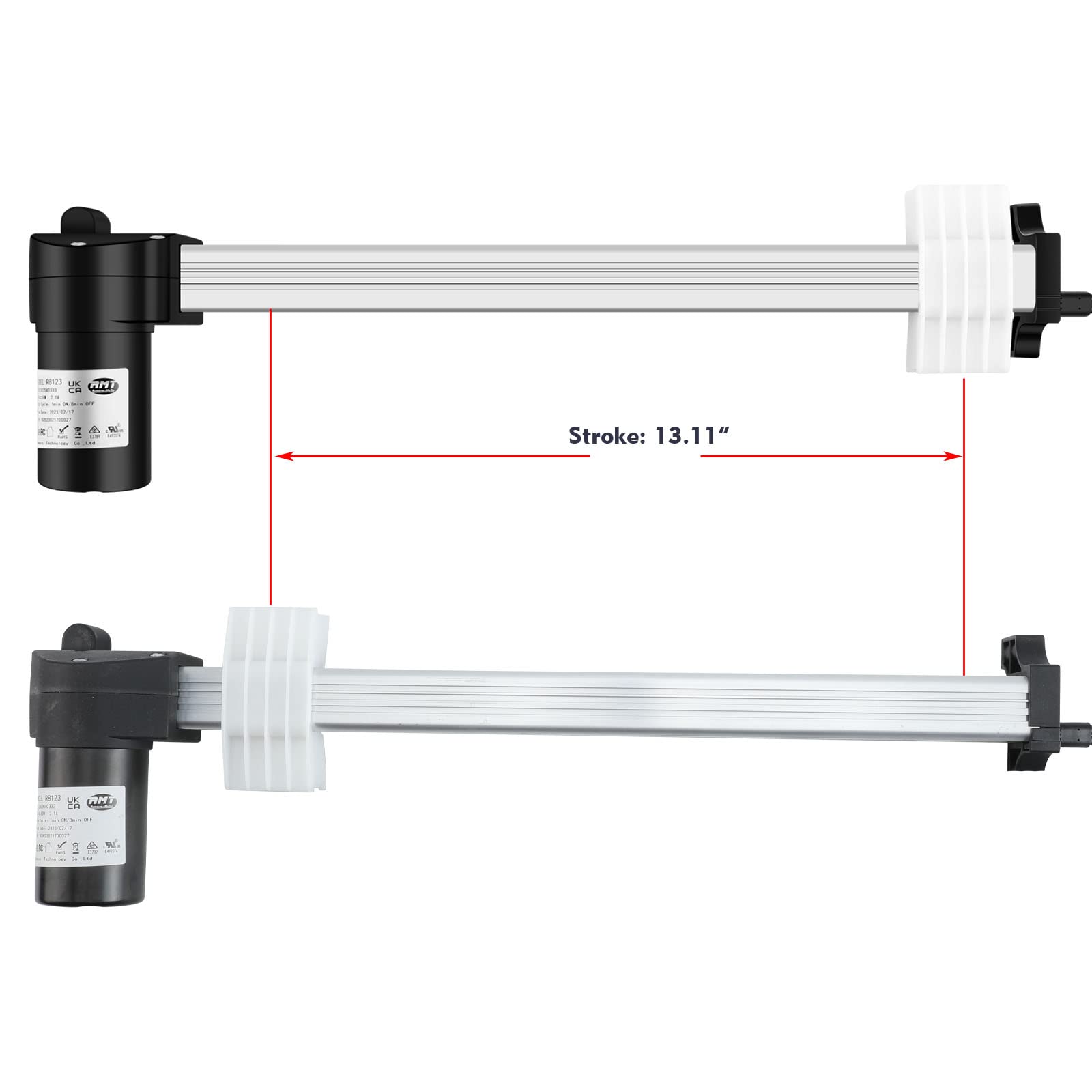 MineCtrl RMT Linear Actuator Model R8123 R812302040333 Power Recliner Lift Chairs Motor Replacement Parts