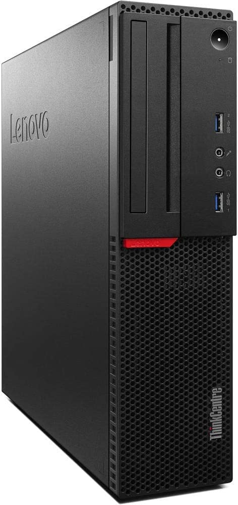 Lenovo THINKCENTRE M700 SFF Business Desktop Computer (Intel Dual-Core i3-6100 3.70GHz, 8GB DDR4, 256GB SSD, WiFi, Bluetooth, Dual Monitors Supported, Windows 10 Pro) (Reed) Black