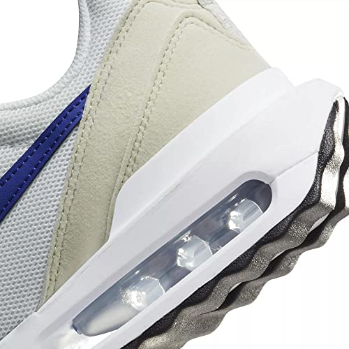 Nike Women's WMNS Air Max Dawn Running Shoe (White/Light Bone/Black/Lapis, us_Footwear_Size_System, Adult, Women, Numeric, Medium, Numeric_7_Point_5)