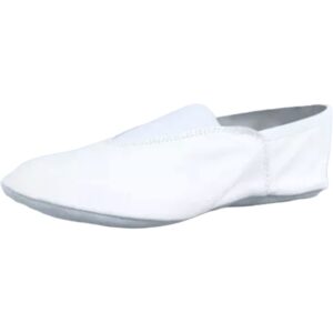 TW Leather Gymnastic Shoe (White, us_Footwear_Size_System, Adult, Women, Numeric, Medium, Numeric_6)