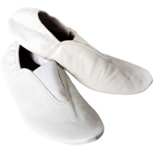 TW Leather Gymnastic Shoe (White, us_Footwear_Size_System, Adult, Women, Numeric, Medium, Numeric_6)