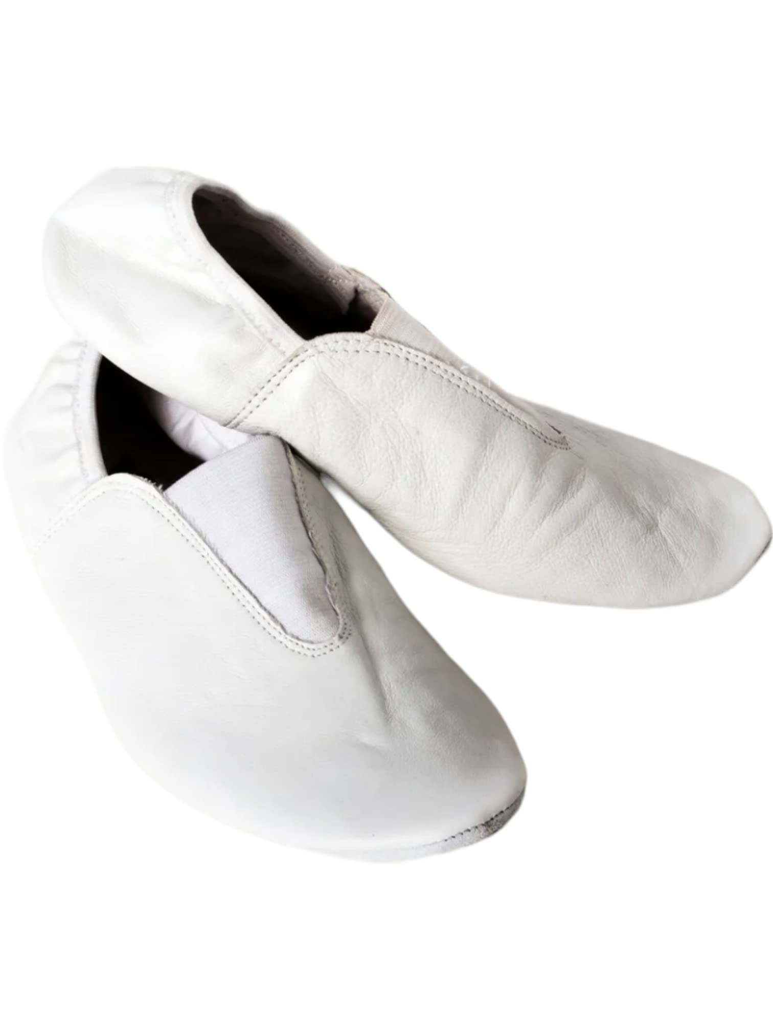 TW Leather Gymnastic Shoe (White, us_Footwear_Size_System, Adult, Women, Numeric, Medium, Numeric_6)