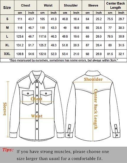 COOFANDY Men's Western Snap Shirts Loose Fit Casual Long Sleeve Embroidered Cowboy Shirts Army Green