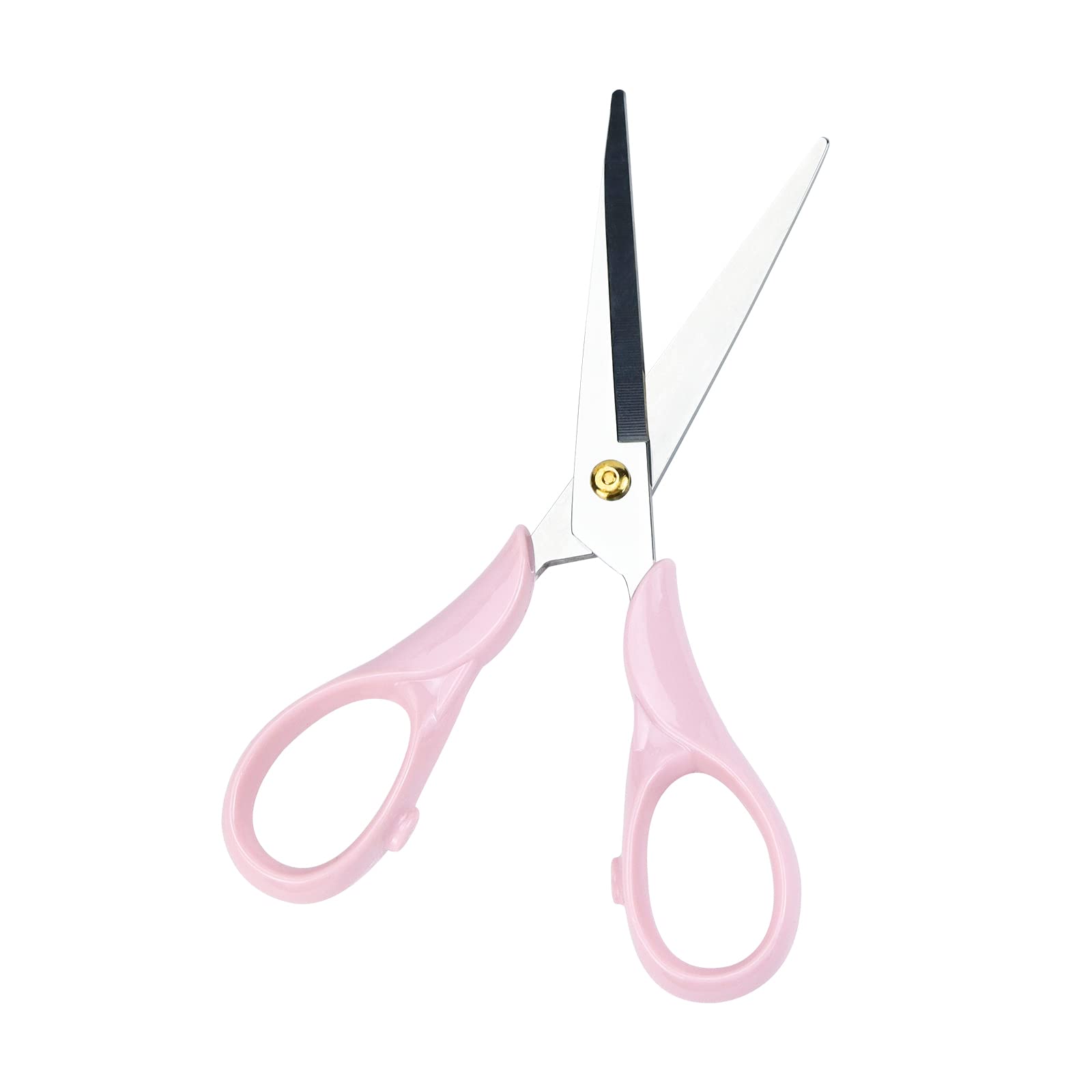 Scissors All Purpose Craft Scissors, Light Pink Multipurpose Fabric Scissors Sewing Scissors Sharp Scissors for Office (Light Pink)