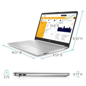 HP 15.6 inch FHD Laptop, 11th Gen Intel Core i3-1125G4, Windows 11 in S Mode, Long Battery Life, Fast-Charge, Thin & Light Design (12G RAM | 256GB SSD)