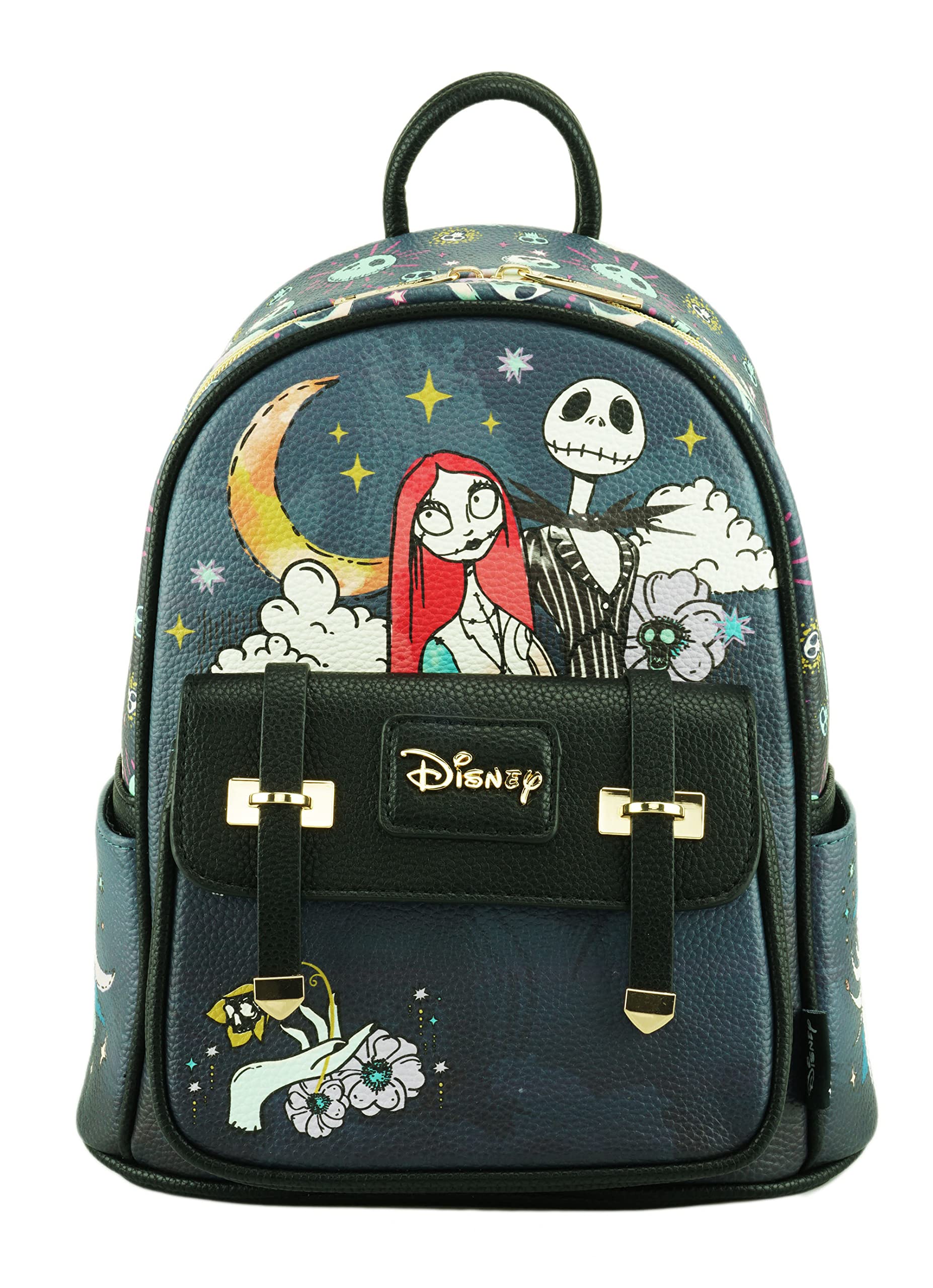 Wondapop Disney The Nightmare Before Christmas 11" Vegan Leather Fashion Mini Backpack