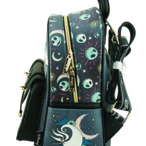 Wondapop Disney The Nightmare Before Christmas 11" Vegan Leather Fashion Mini Backpack