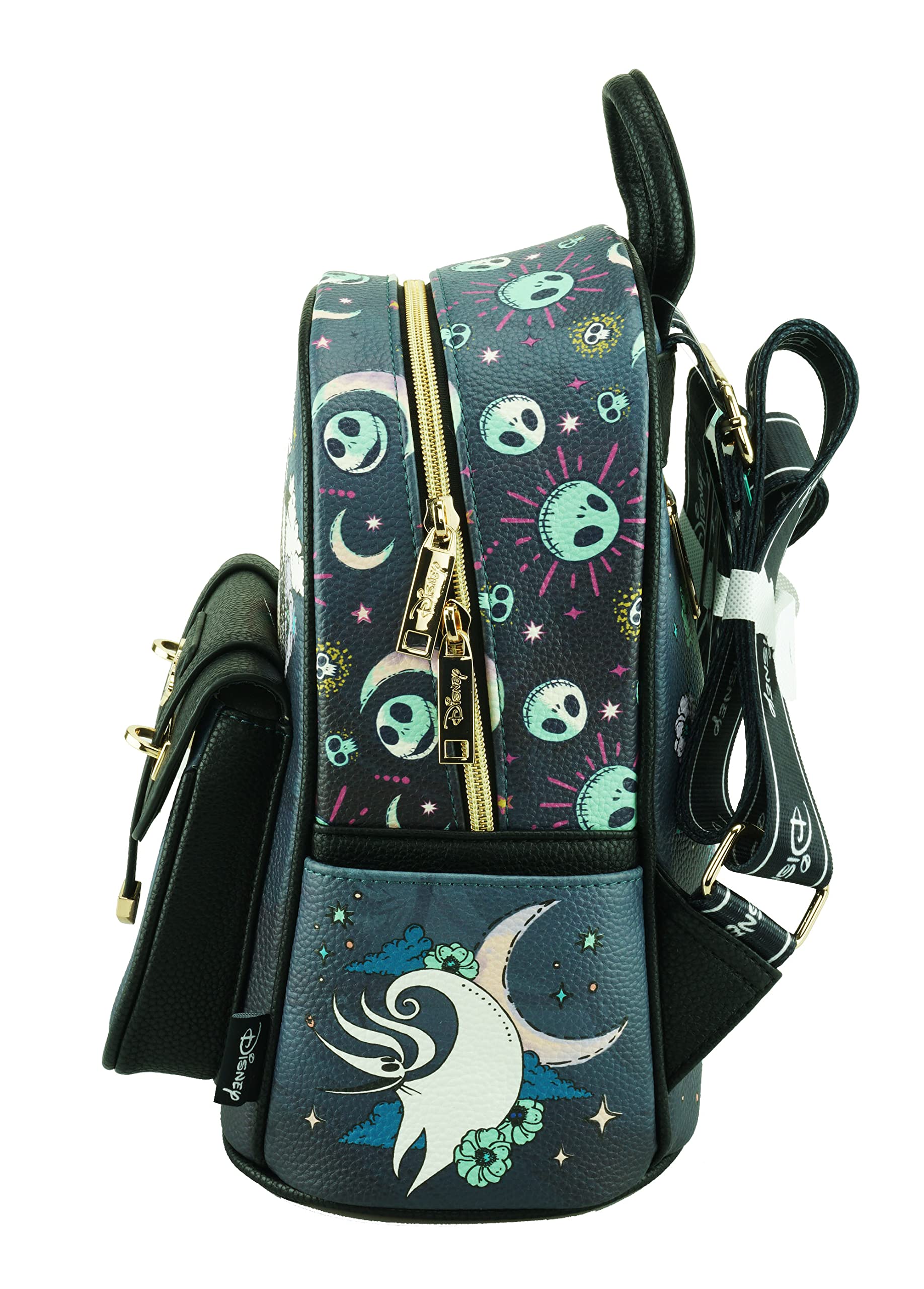 Wondapop Disney The Nightmare Before Christmas 11" Vegan Leather Fashion Mini Backpack