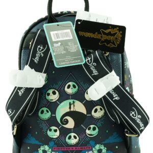 Wondapop Disney The Nightmare Before Christmas 11" Vegan Leather Fashion Mini Backpack