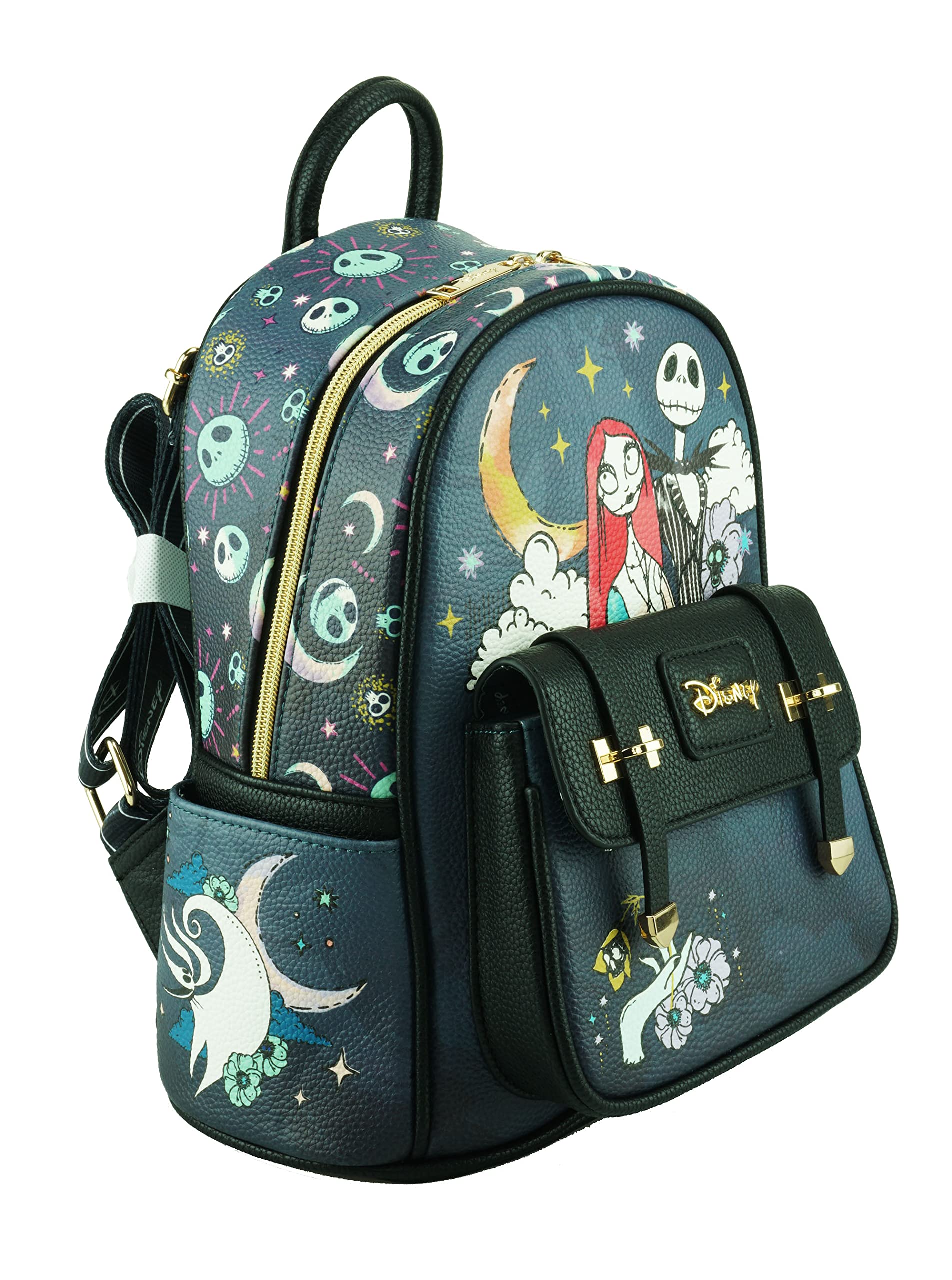 Wondapop Disney The Nightmare Before Christmas 11" Vegan Leather Fashion Mini Backpack